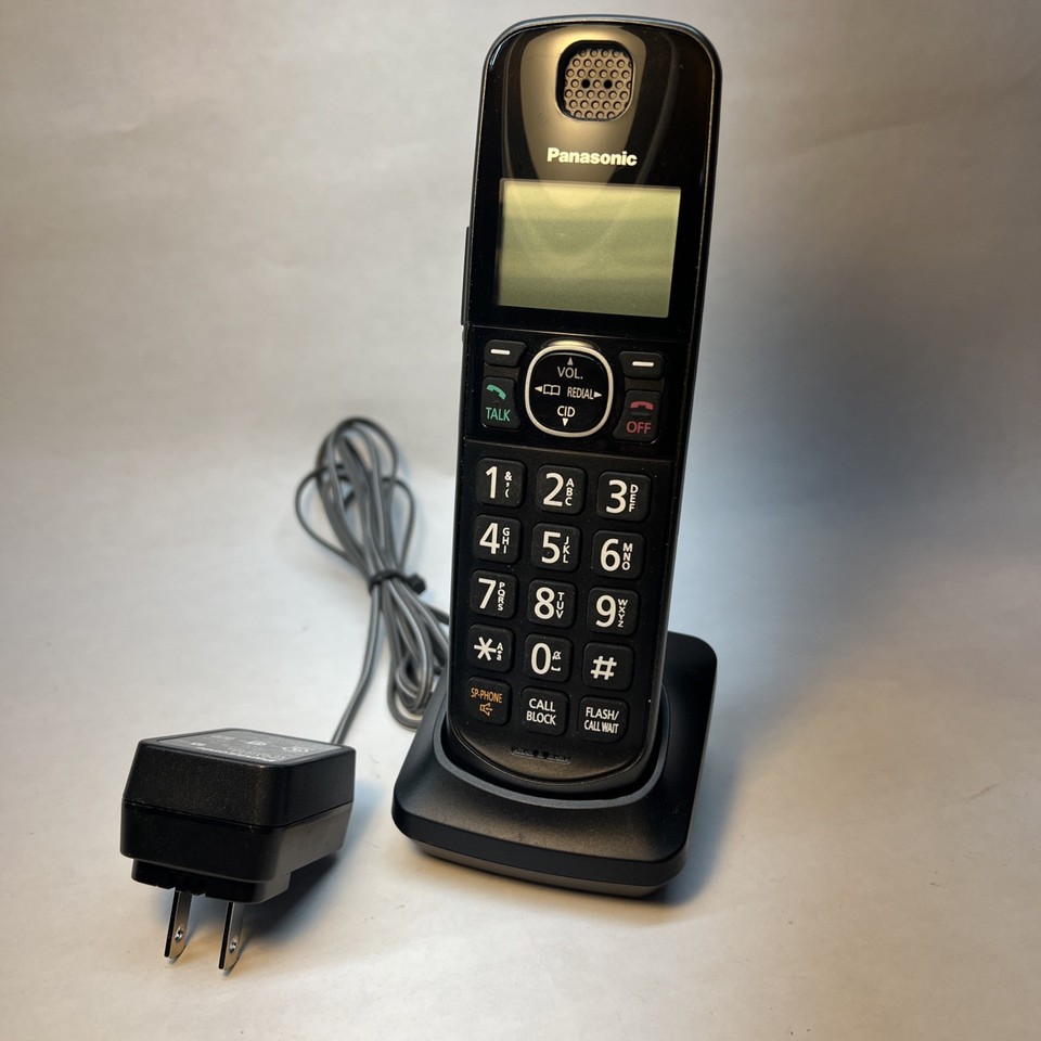 Panasonic KX-TGEA60 Cordless Expansion Phone Handset w/ PNLC1079 ...