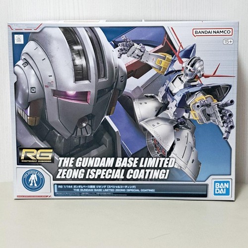 Bandai Rg 1/144 Gundam Base Limited Zeong Special Coating Model Kit ...