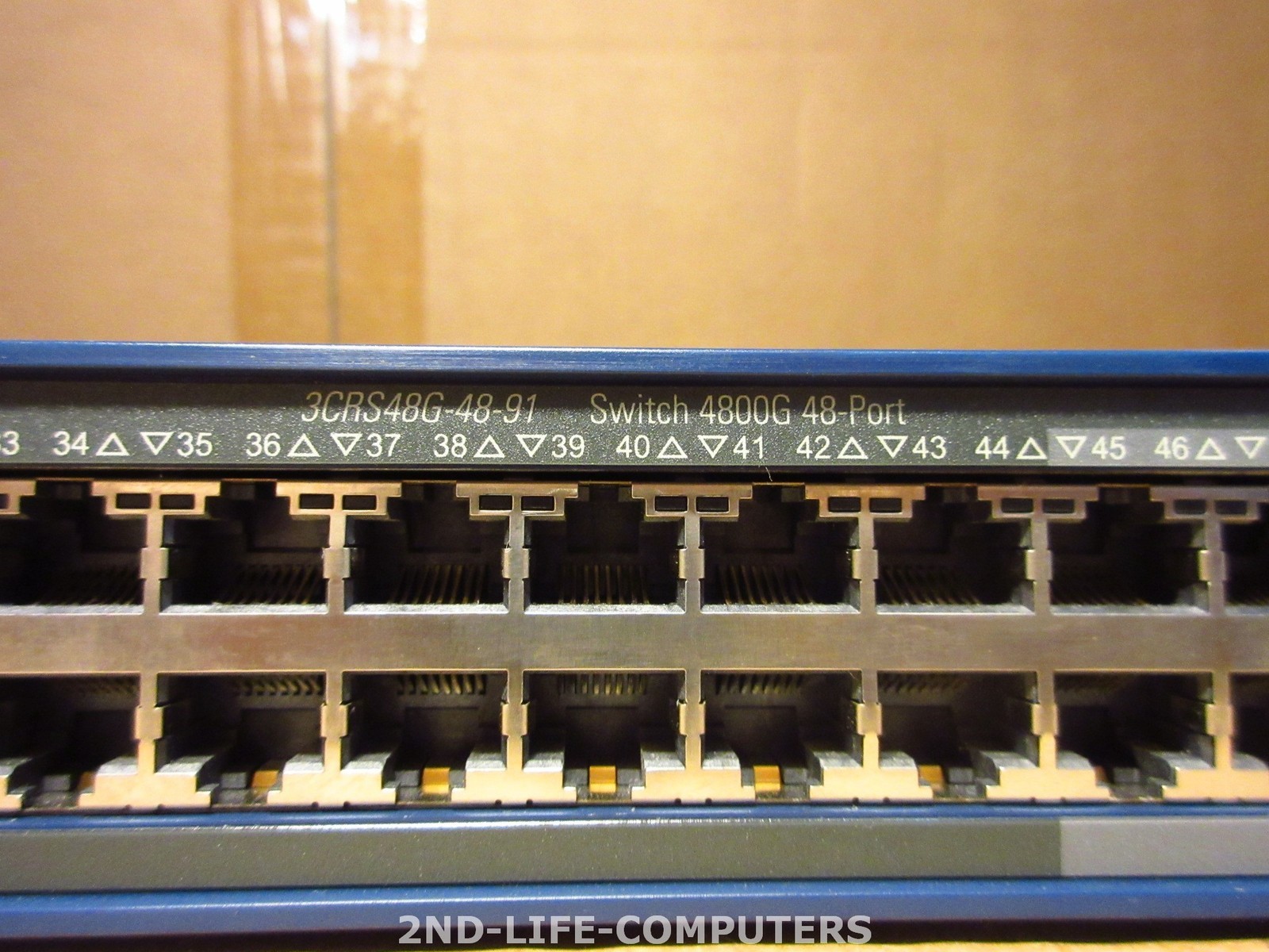 3COM 3CRS48G-48-91 4800G 48-Port GIGABIT 10/100/1000 Switch INCL 2X ...