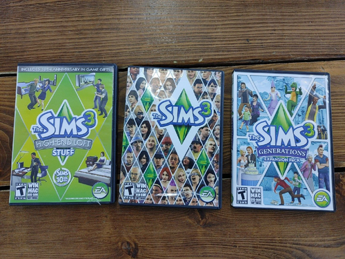 The Sims 3 ~ High-End Loft, Generations Expansion Pack & The Sims 3 ...