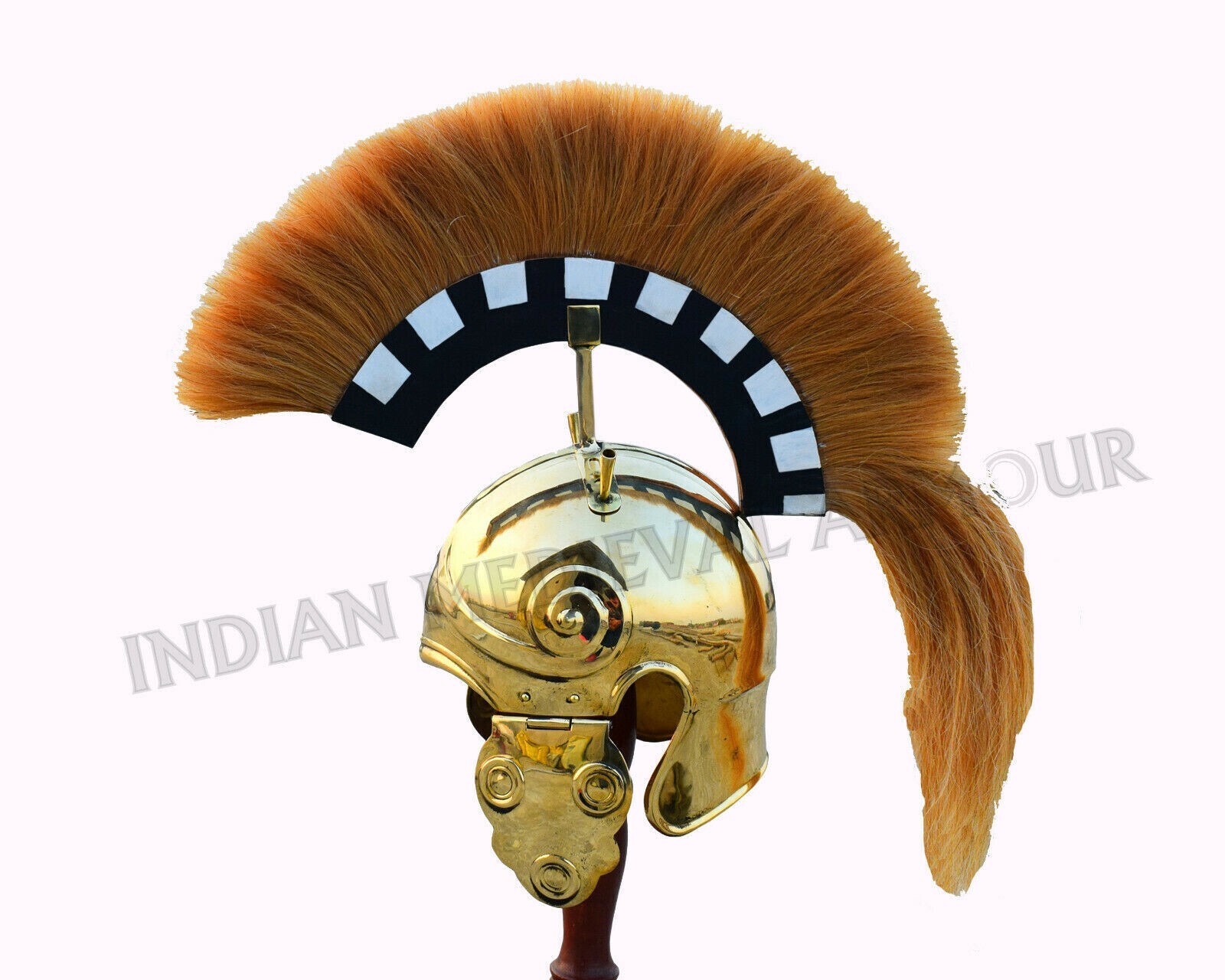 Medieval Ancient Greek Helmet Armor Royal Chalcidian Samnite Barss ...