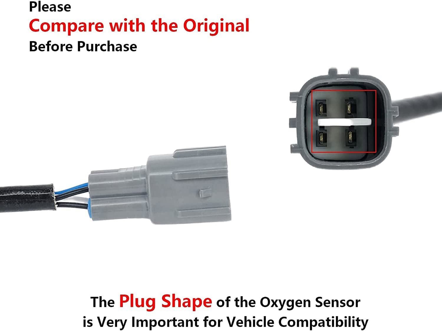 O2 Sensor fits 2001-2009 Toyota Prius Rear Oxygen After Cat 234-4623 ...