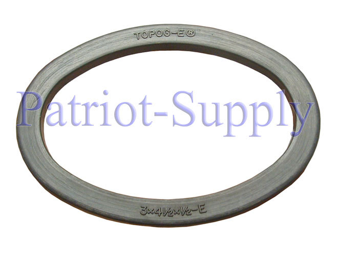 TOPOG-E T0240-ELL-S0180 3 X 4-1/2 X 1/2 E ELLIPTICAL HANDHOLE GASKET | eBay