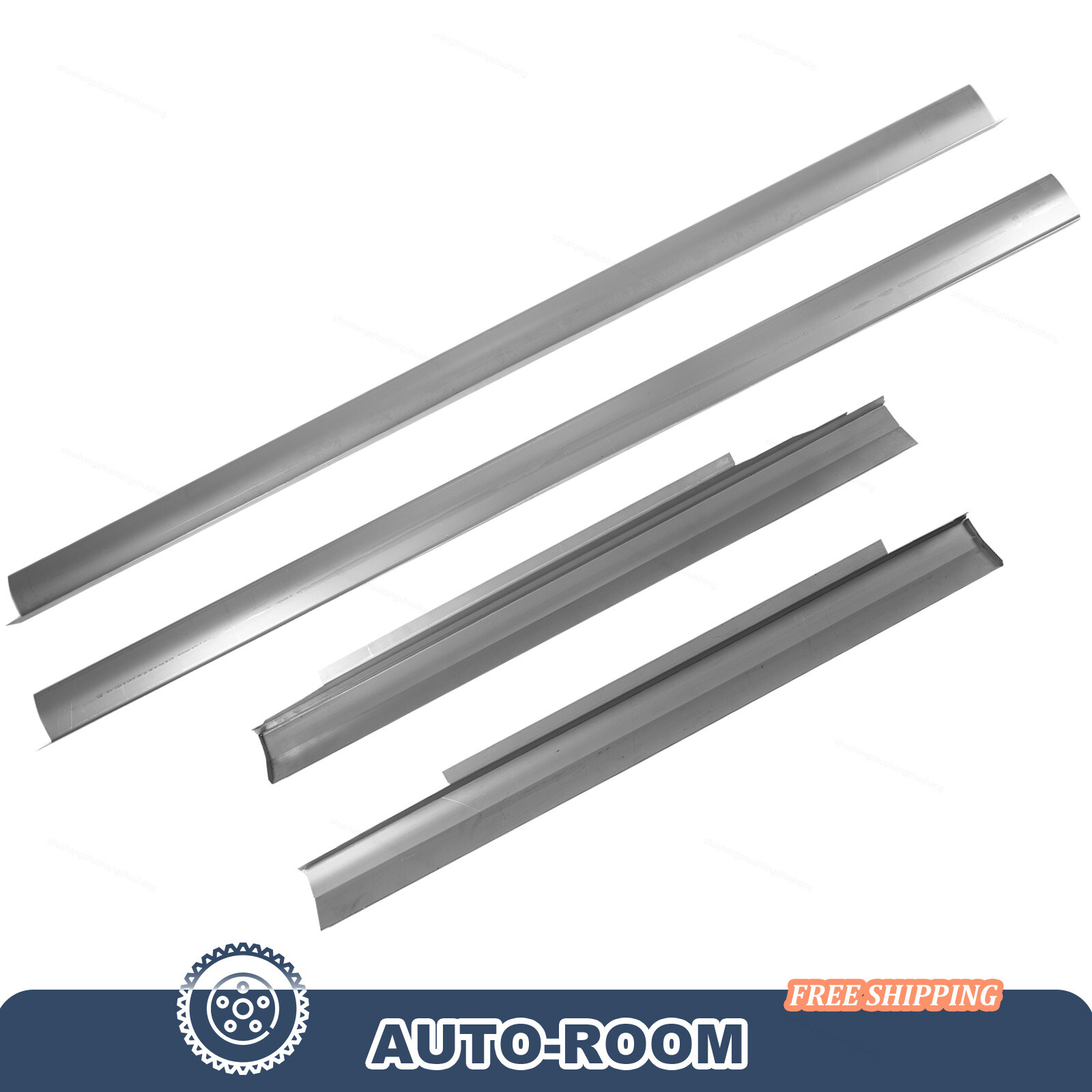 Fit Chevy Van GMC Express Savana 96-14 Slip-On Rocker Panel LH & RH ...