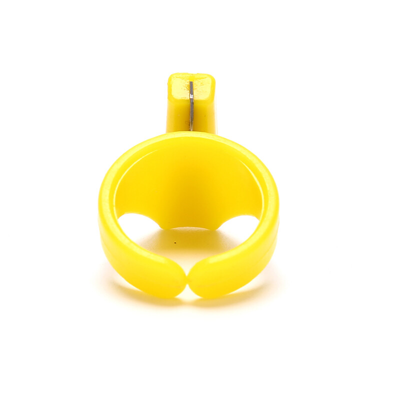 Plastic Thimble Sewing Ring Thread Cutter Finger Sewing Craft DIY ...
