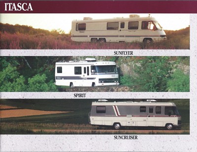 Motor Home Brochure - Itasca - Sunflyer Spirit Suncruiser DXL - 1991 ...