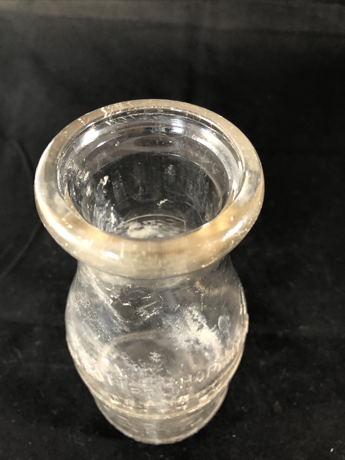 Vintage Wanzer Dairy 1 Pint Glass Milk Bottle Chicago | eBay