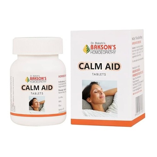 Bakson Calm Aid Tablets (75tab) Homeopathic MN1 | eBay Australia
