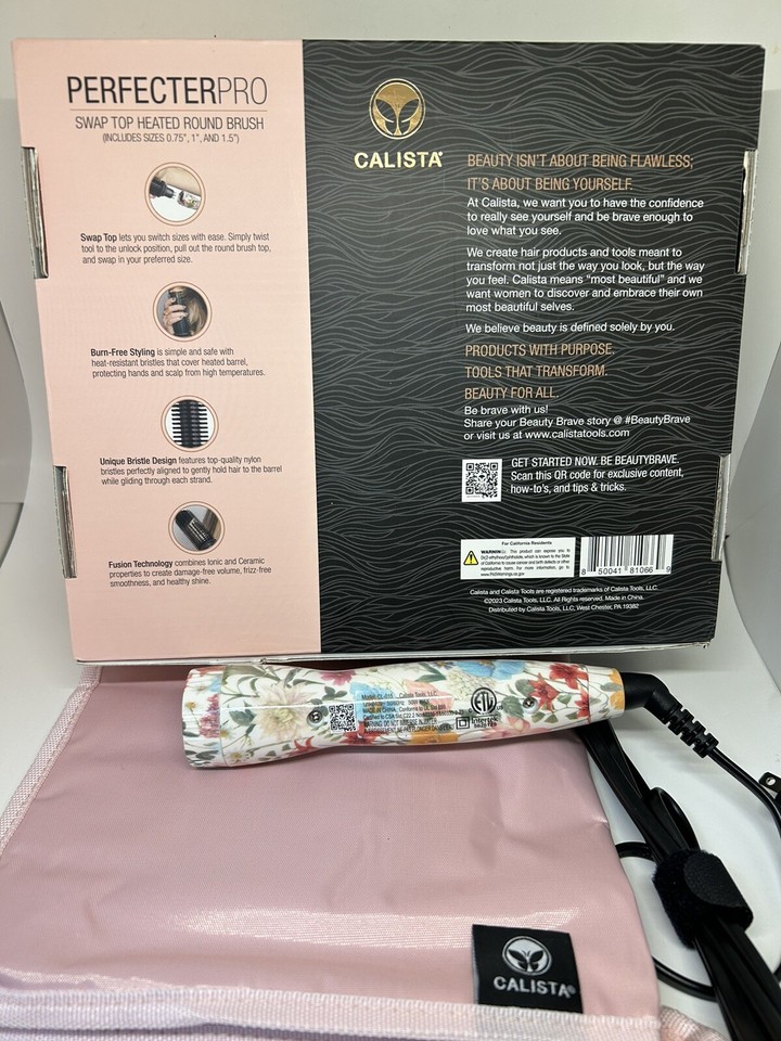 Calista Perfecter Pro Swap Top Heated Round Brush Style .75" 1" 1.5 ...