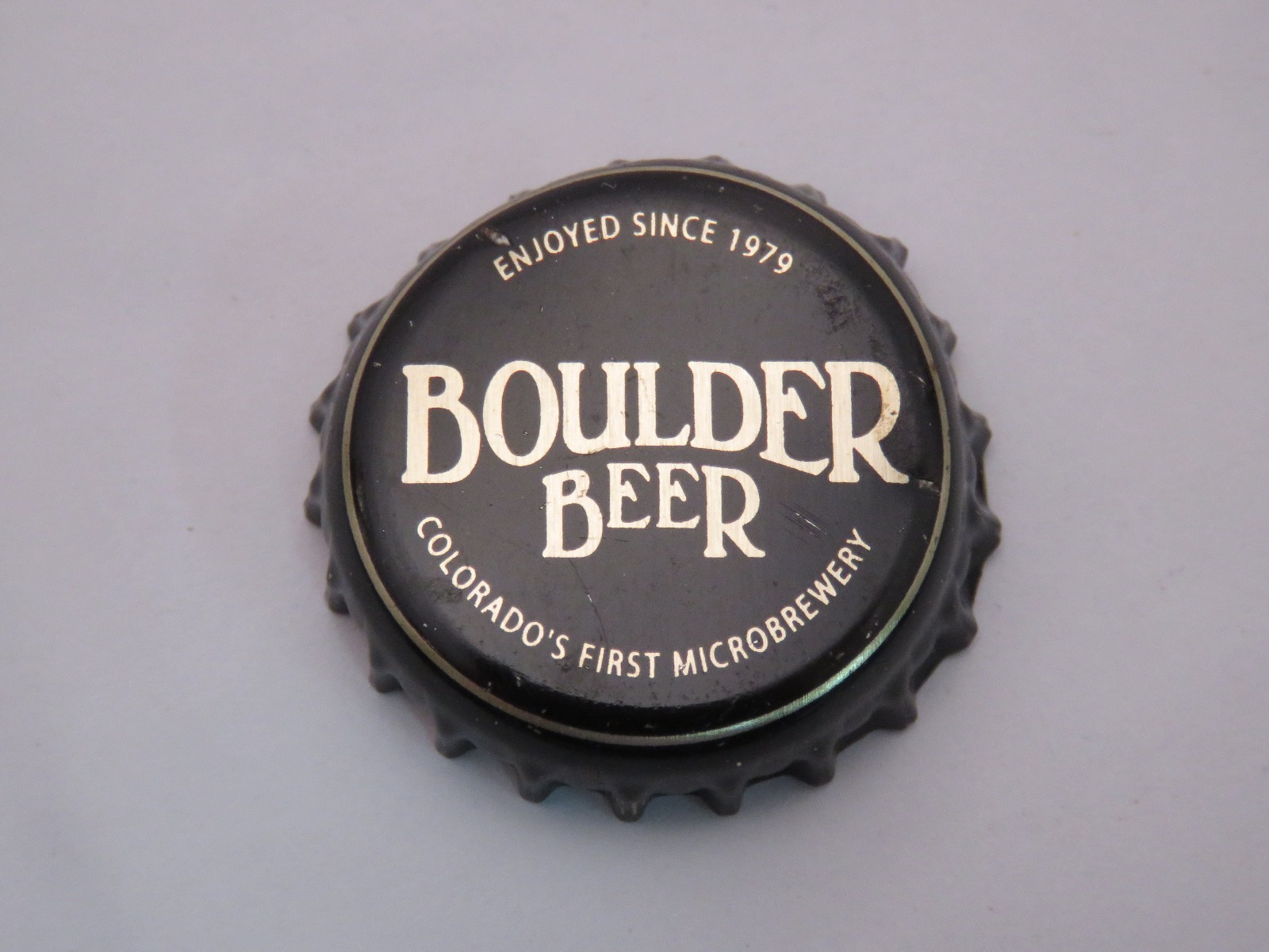 BEER Bottle Cap ~ ~ BOULDER beer ~ Colorado's First MicroBrewery Since ...