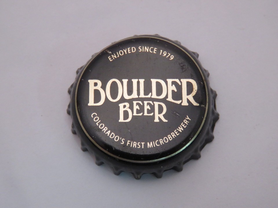 BEER Bottle Cap ~ ~ BOULDER beer ~ Colorado's First MicroBrewery Since ...