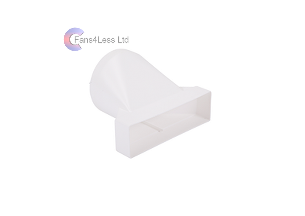 Flat Rectangular Ducting 220x90 Extractor Ventilation Heat Recovery Fan ...