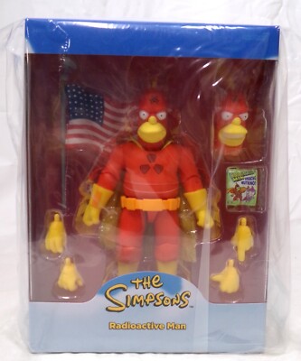 Super 7 The Simpsons Ultimates Radioactive Man 7" Figure Sealed | eBay