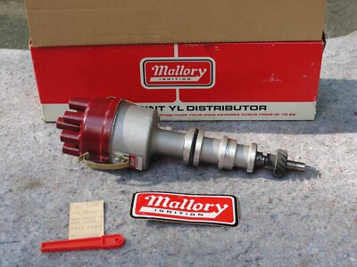 NOS MALLORY DUAL POINT DISTRIBUTOR FORD BIG BLOCK FE 352,390,427,428 CJ ...