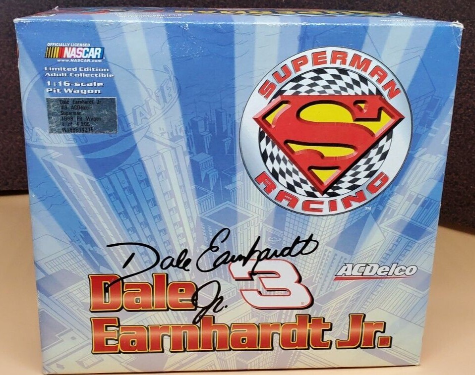 Dale Earnhardt Jr 1999 AC Delco Superman PitWagon Action Racing NASCAR ...