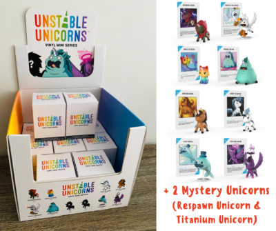 Unstable Unicorns - Unstable Games - Vinyl Mini Series COMPLETE SET OF ...
