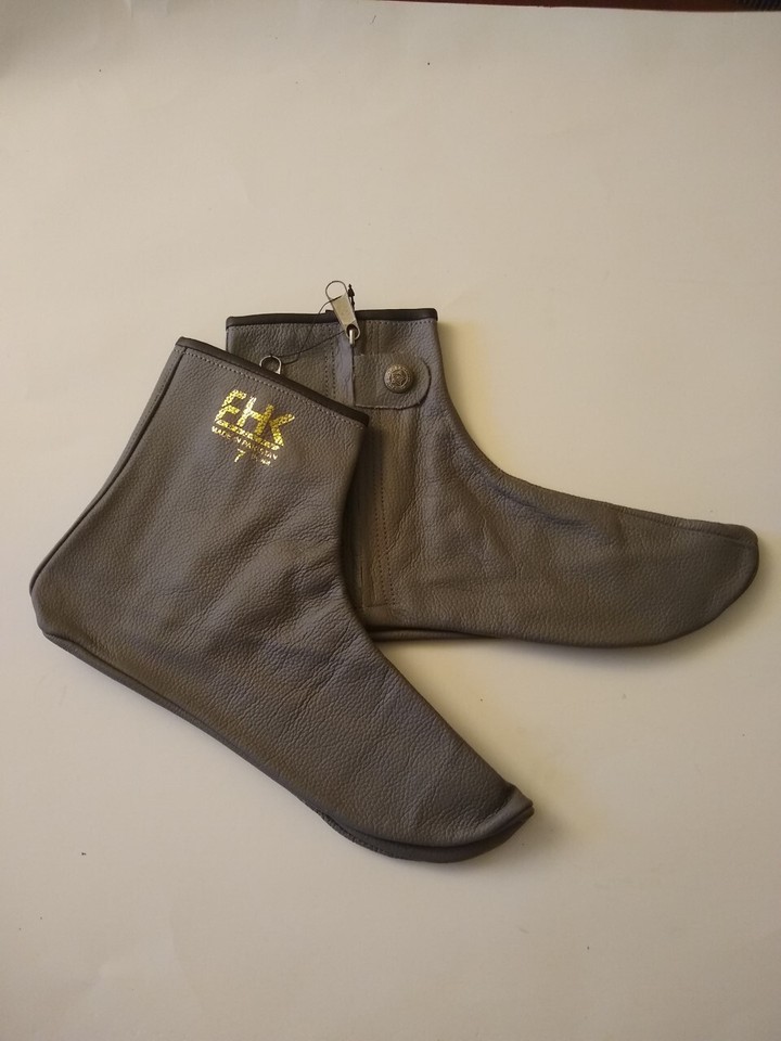 Muslim Leather Socks/KHUFFAIN/KHUFF/SUNNAH #LS10G 100% Genuine Leather ...