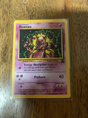 Pokemon Mewtwo Promo 14 1999-2000 RARE | eBay