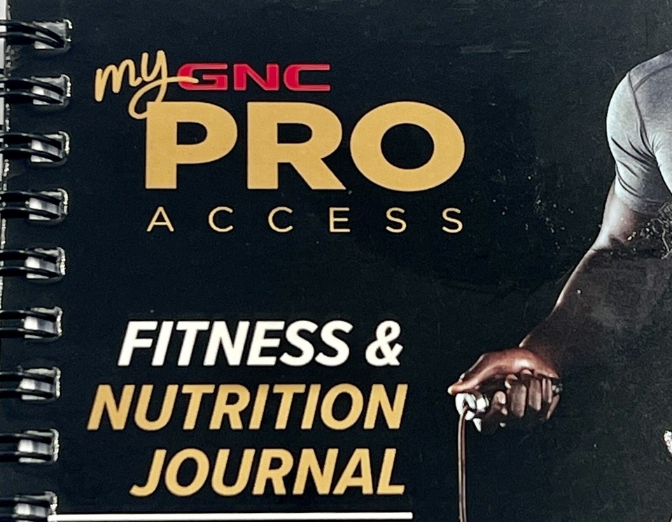 GNC Pro Access Daily Fitness and Nutrition Journal Records Food and ...