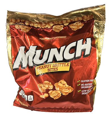 Munch Peanut Brittle Bites 14.80 oz | eBay