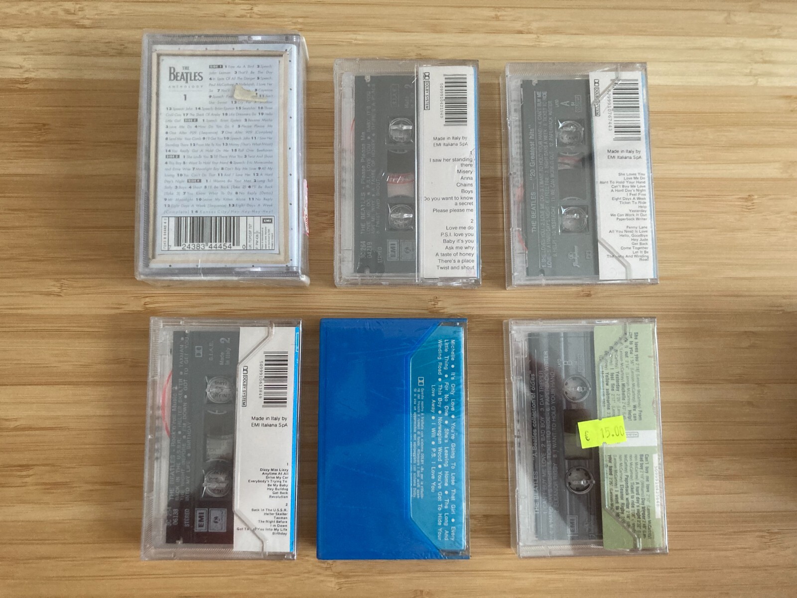 The Beatles Harrison Lennon McCartney _ Lotto 20 X MC Musicassetta Tape ...