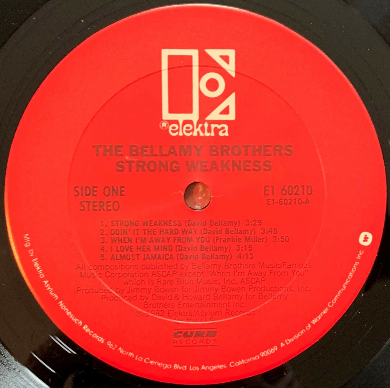 BELLAMY BROTHERS-Pre-Owned LP-STRONG WEAKNESS..VG/VG | eBay