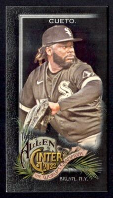 JOHNNY CUETO 2022 Topps Allen & Ginter X Black Mini Card SP High Number ...