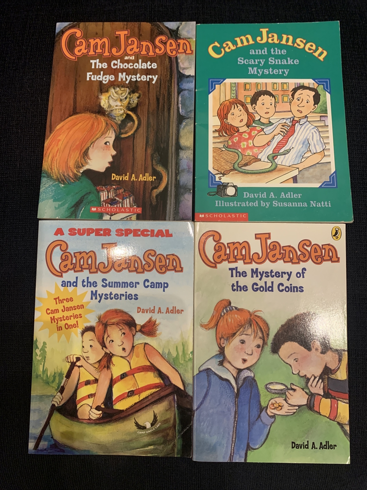 Lot of 4 paperback Cam Jansen books | eBay