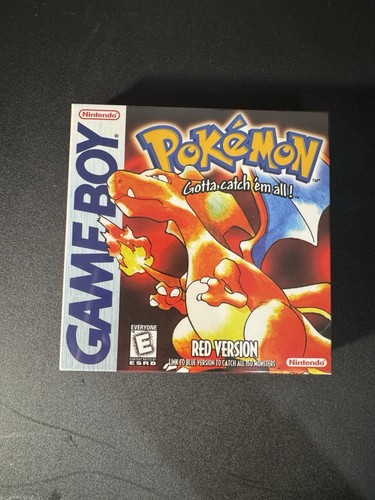 Pokémon Red Version (Game Boy Color) With Box | eBay