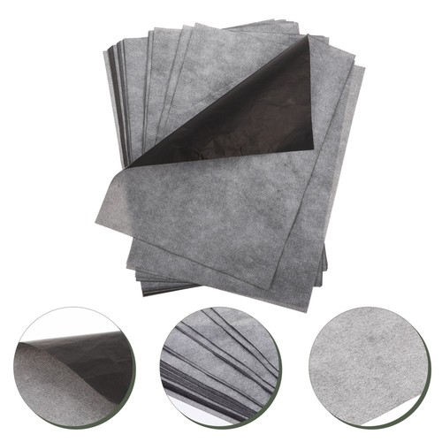 100 Sheets Artist Copy Graphite Transfer Paper Transfer Paper Office ...