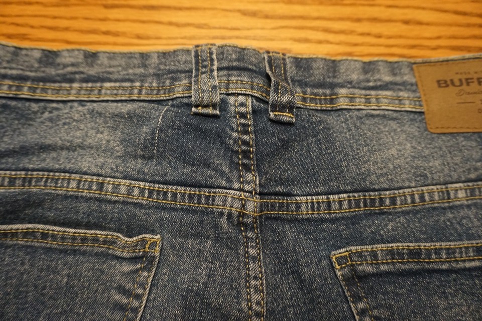 NWT MEN'S BUFFALO DAVID BITTON JEANS Size 34 x 32 Evan-X Slim Straight ...