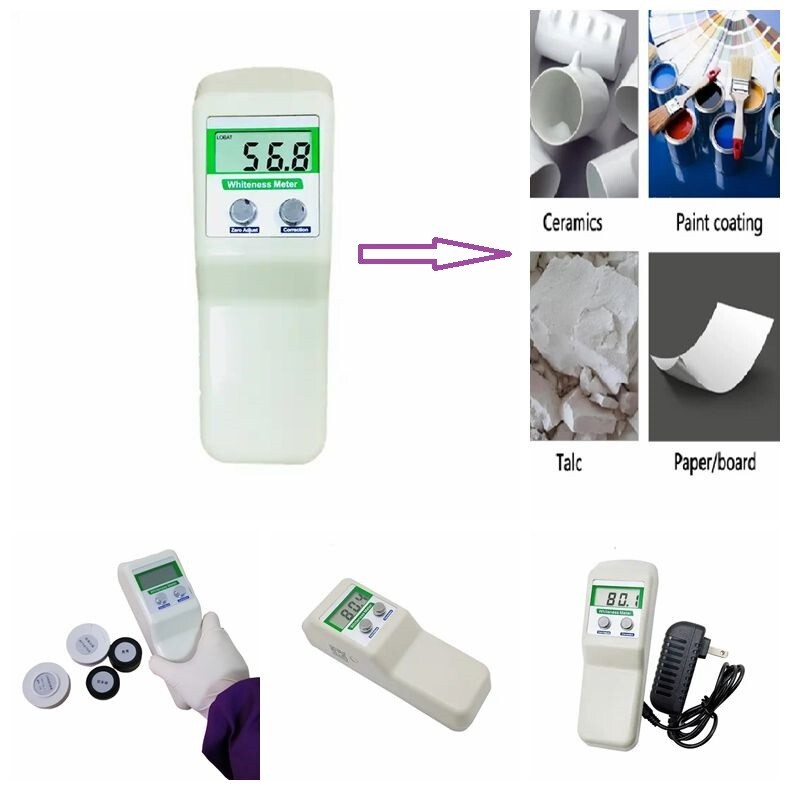 Portable Whiteness Meter With Min Reading Value 0.1 Blue Light ...