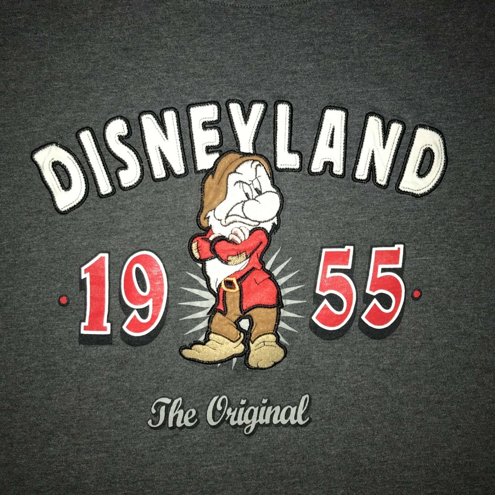 Disneyland Grumpy 1955 T-Shirt XXL Gray - Gem