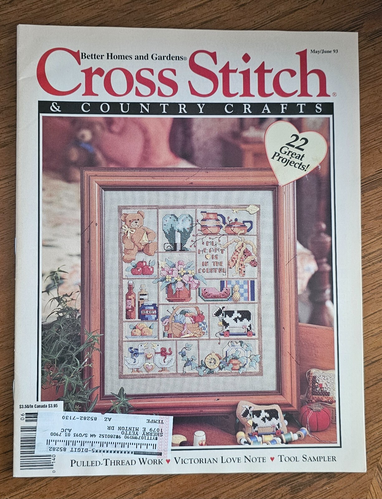 1990's Vintage Cross Stitch & Country Craft Magazine - You Pick Issue ...