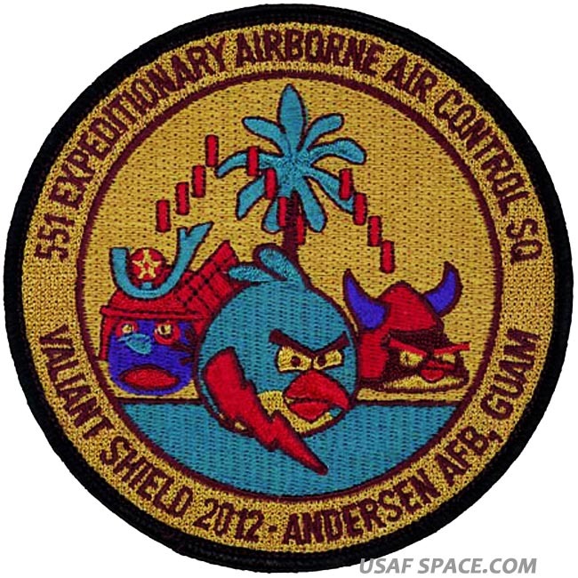 USAF 551st EXPEDITIONARY AIRBORNE AIR CONTROL SQ -VALIANT SHIELD ...