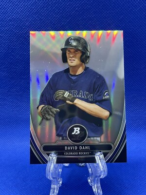 2013 Bowman Platinum Prospects Chrome X-Fractor David Dahl #BPCP20 | eBay