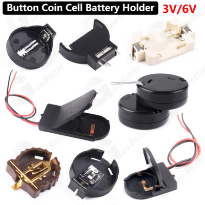 PCB SMT Button Coin Cell Battery Holder CR1220 CR2016 CR2032 CR2430 ...