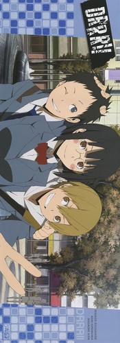 poster DuRaRaRa DRRR anime Ryugamine Mikado Kida Masaomi Sonohara Anri ...