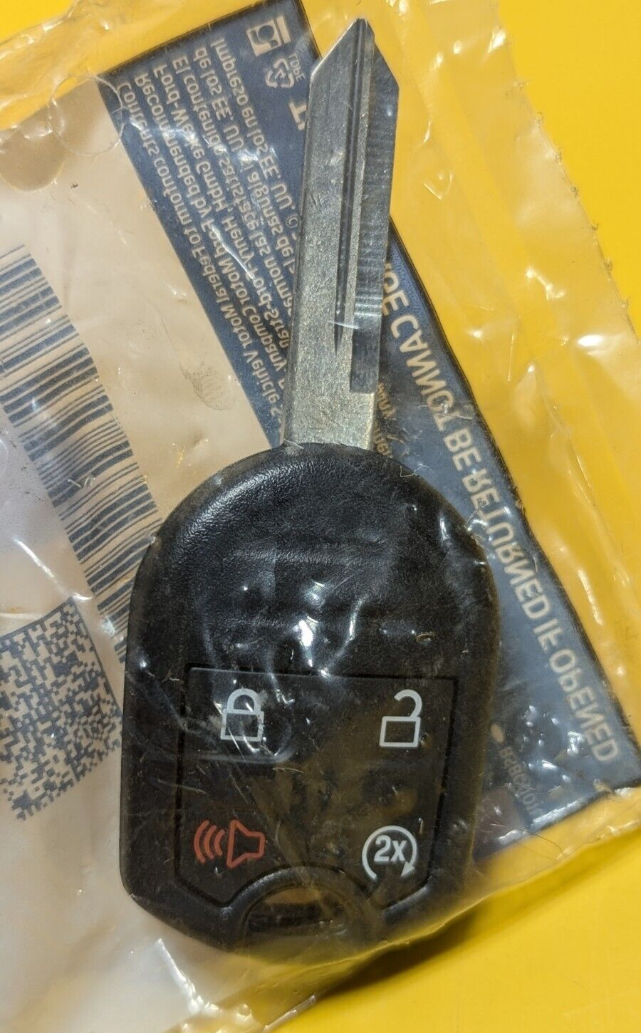 2 Ford Remote Head Key 4 Button With Remote Start OEM 80-bit 164-R8067 ...