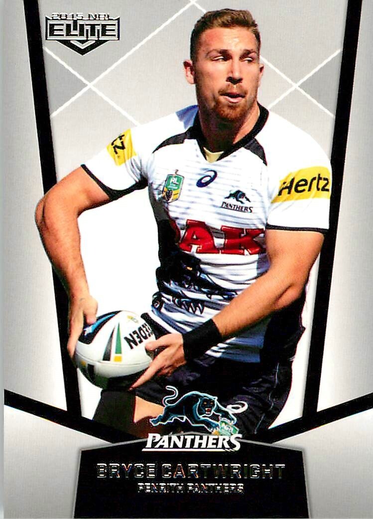 2015 PENRITH PANTHERS NRL Card BRYCE CARTWRIGHT Elite | eBay Australia