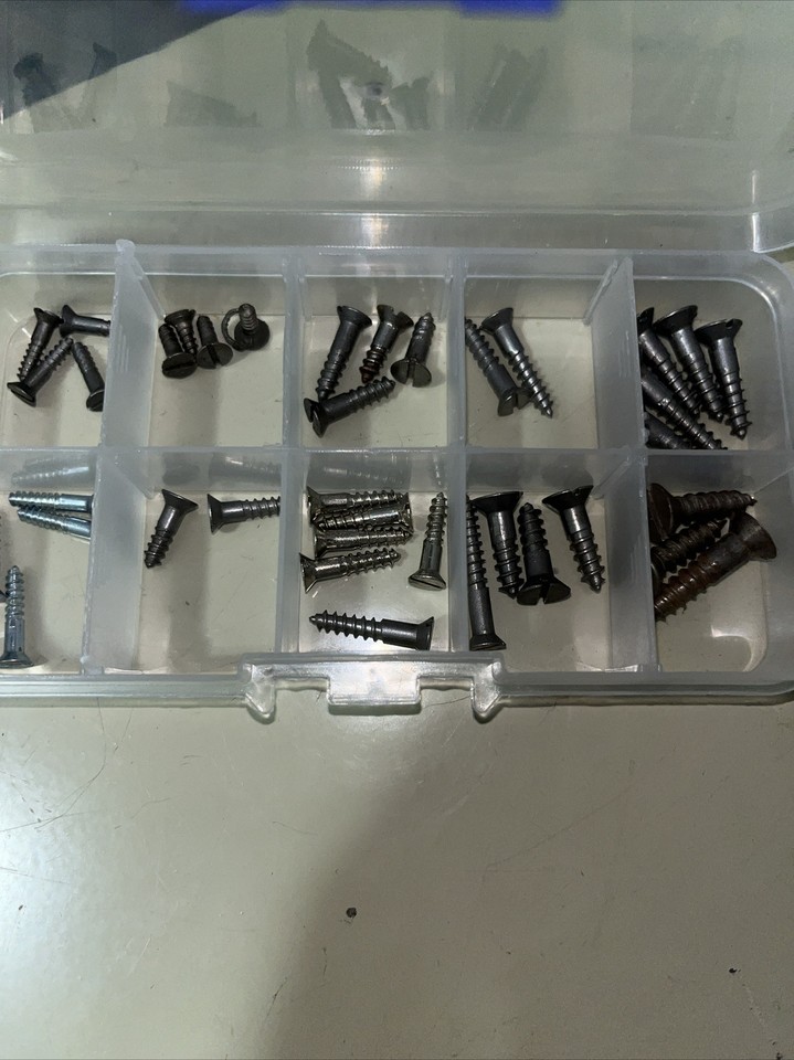 Gunsmith Flat Head Slotted Screw Assortment For Wood Furniture And Such ...