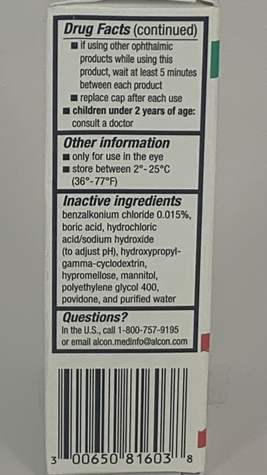 Pataday Once Daily Relief Extra Strength Eye Drops, Twin Pack 2x2.5ml ...