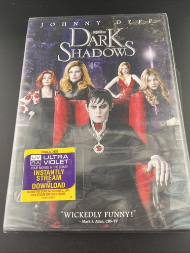 Dark Shadows (DVD, 2012) - New - Sealed 883929240777| eBay