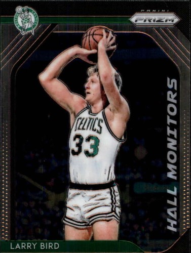 2018-19 Panini Prizm Hall Monitors #2 Larry Bird Boston Celtics ...