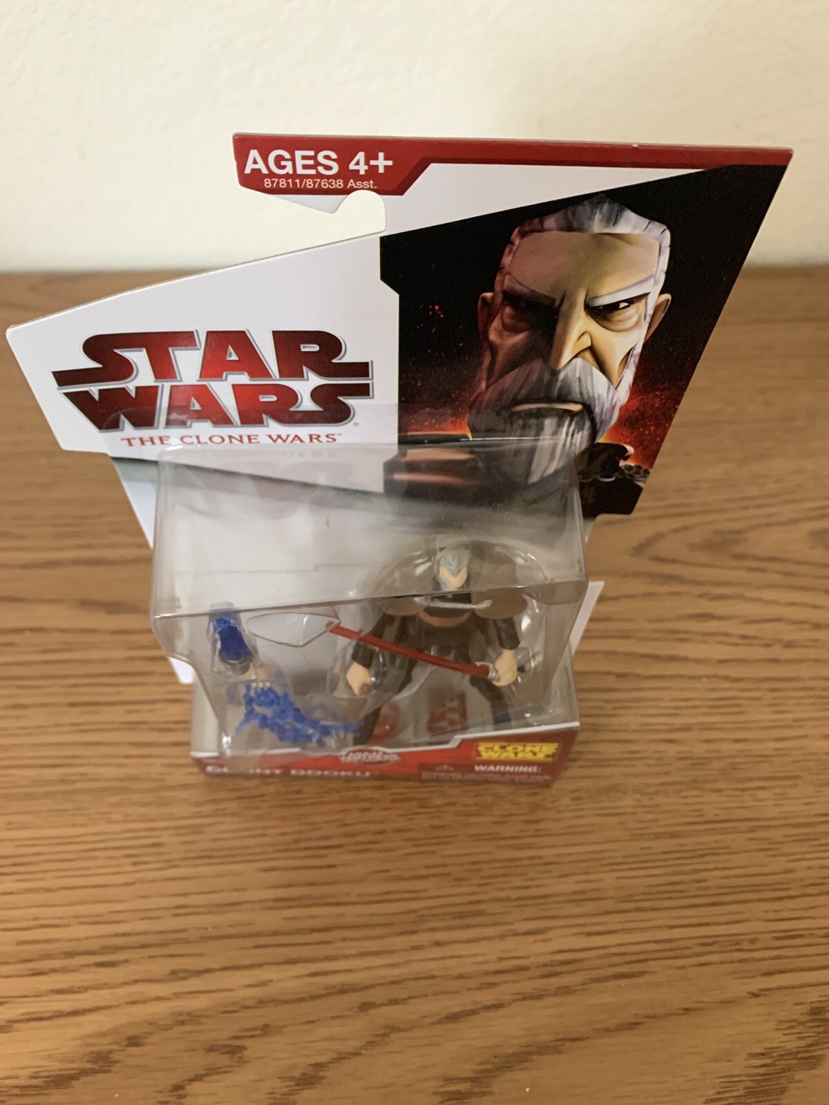 Star Wars Clone Wars COUNT DOOKU CW27 3.75” Asajj Ventress Hologram ...