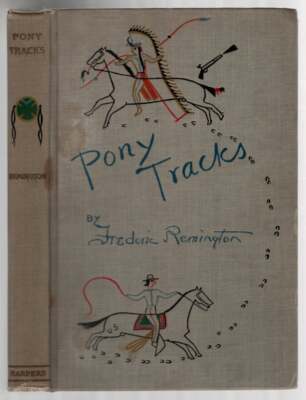 Frederic REMINGTON / Pony Tracks 1923 | eBay