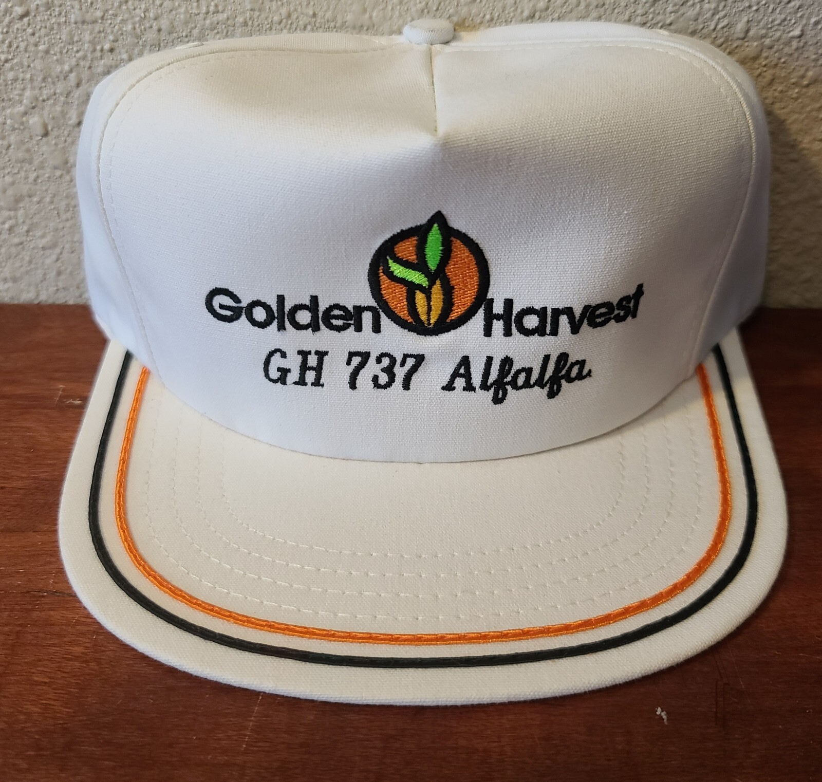 Vintage Kap King Golden Harvest GH 737 Alfalfa Seeds Hat | eBay