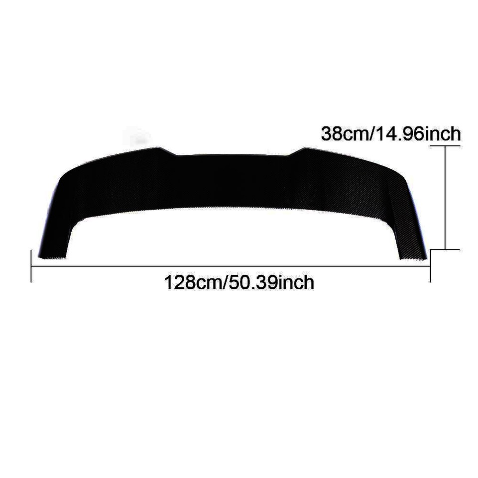For BMW X5 G05 M-Sport 2019-2023 Glossy Black Rear Roof Window Spoiler ...