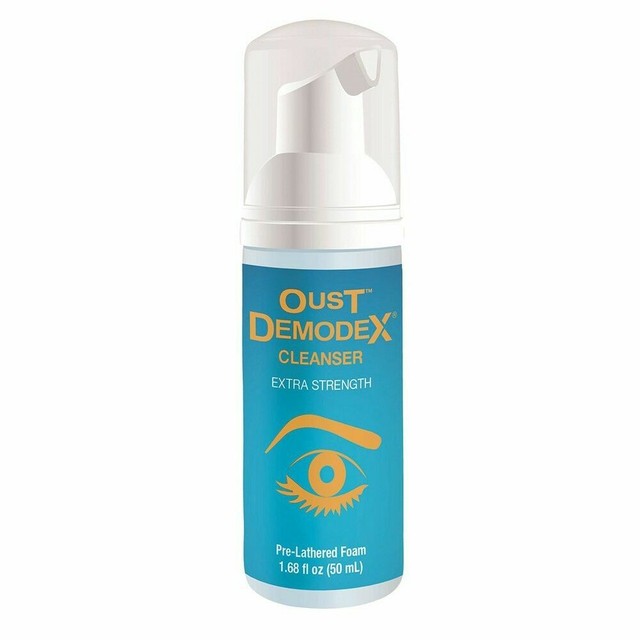 OCuSOFT Oust Demodex Extra Strength 50ml 1.76oz Foam Eyelid Cleanser ...