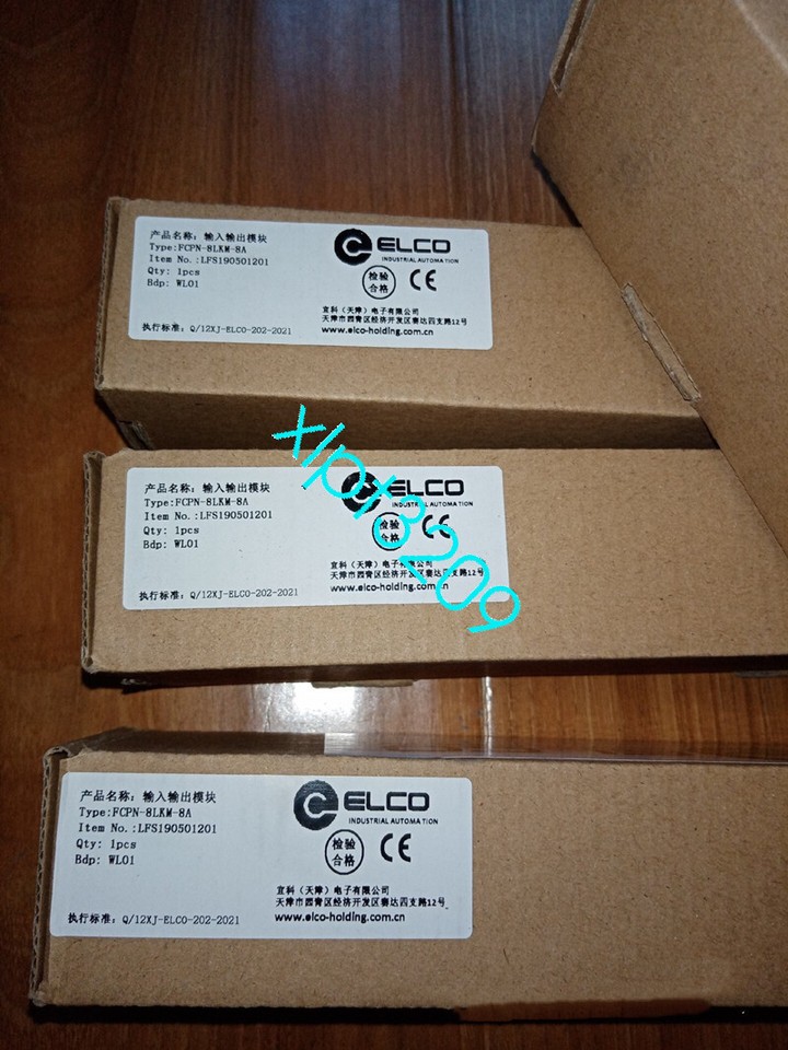 FCPN-8LKM-8A ELCO Input output module brand new Shipping DHL or FedEX ...